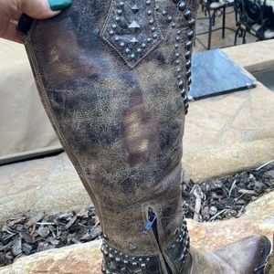 Old Gringo | Shoes | Rare Authentic Old Gringo Leather Studded Tall ...